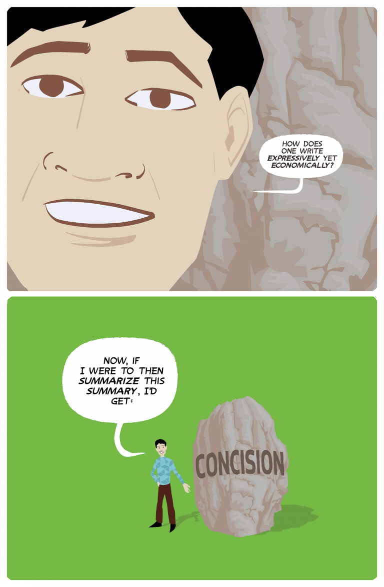 Being Concise: Summarizing the Summary – Gradcommx